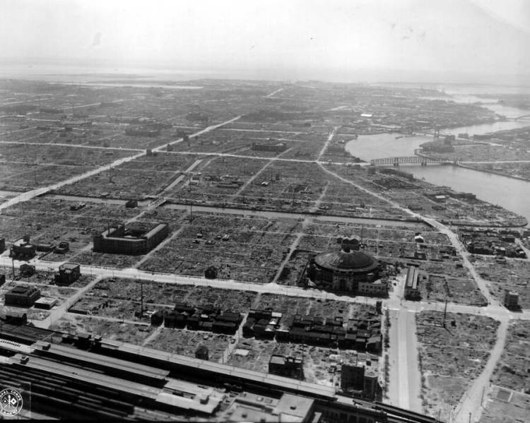 33 Amazing Photos Of The Firebombing Of Tokyo In 1945 – Yesterday Today