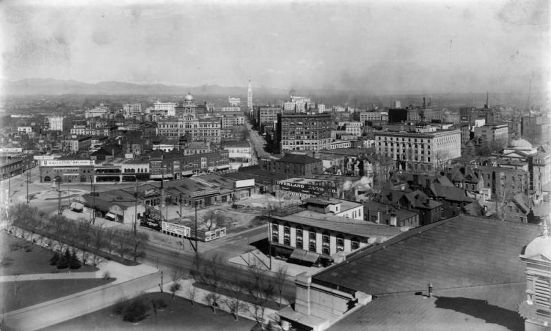 46 Vintage Historical Photographs of Denver, Colorado During the 1900s ...
