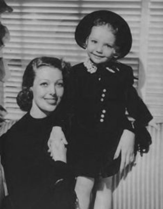 Adorable Photos of Loretta Young and Daughter Judy Lewis (Love Child of ...