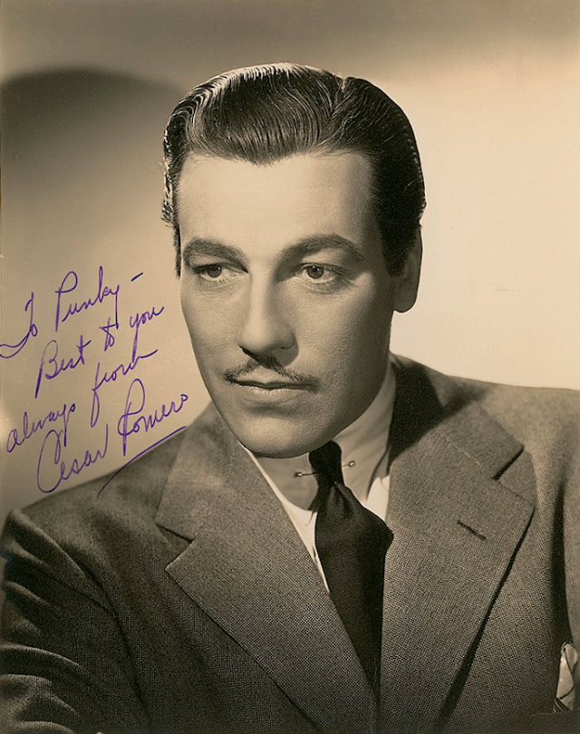 Photos of Actor Cesar Romero in the 1930s and 1940s – Yesterday Today